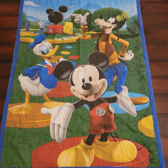 Disney | Other | Vintage Mickey Mouse Clubhouse Blanket | Poshmark